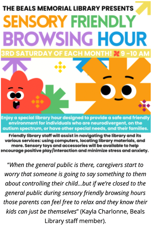 How to Add Sensory–Friendly Programs & Resources to Your Library | Programming Librarian